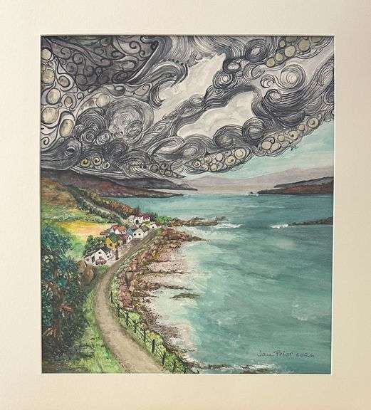 'Skydragons Moving Through' by Jane Prior (1940-) - Bartlett Auctions Inc.