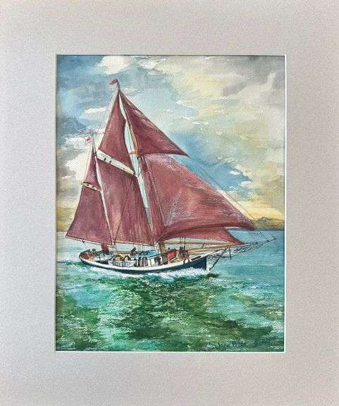 'Gains nicely' by Jane Prior (1940-) - Bartlett Auctions Inc.