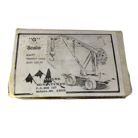 G Scale Mystic Crane Kit - Bartkus Auctioneers