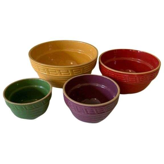 Graduated Mixing Bowls - Bartkus Auctioneers