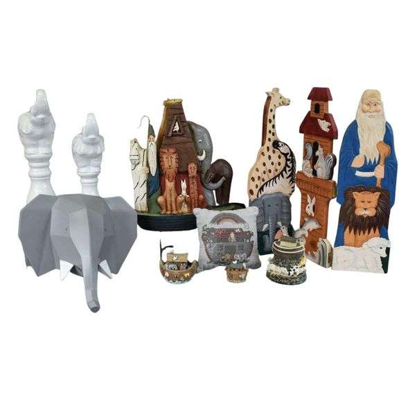 Home Decor: Noah's Ark Collection and Elephant Statuaries - Bartkus ...