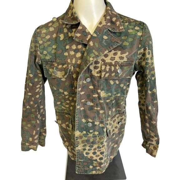 German Axis Uniforms - Gear: Pea Dot Camouflage Waffen SS Jacket Only ...