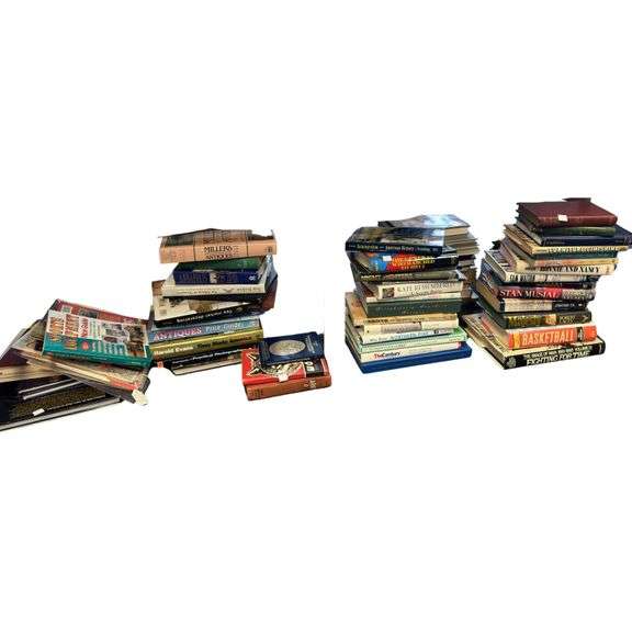 Pickers LOT: Huge Lot Books History Collecting Coffee Table Scouting ...