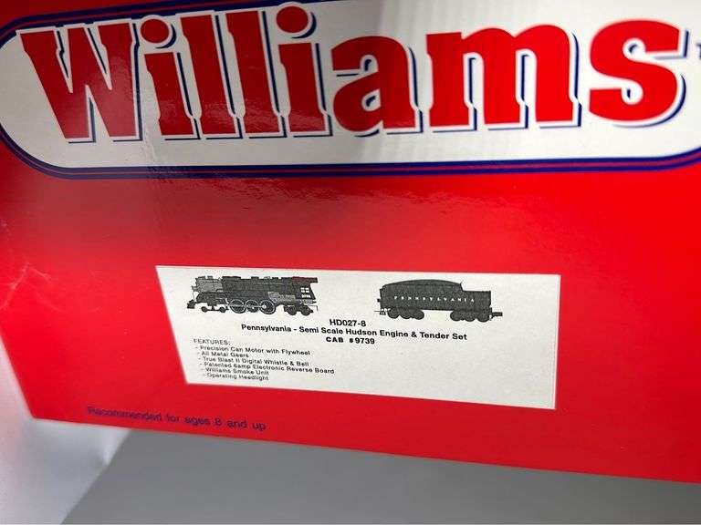 Williams Engine Original Box HD0-27-1 New York Central O-27 Semi-Scale ...
