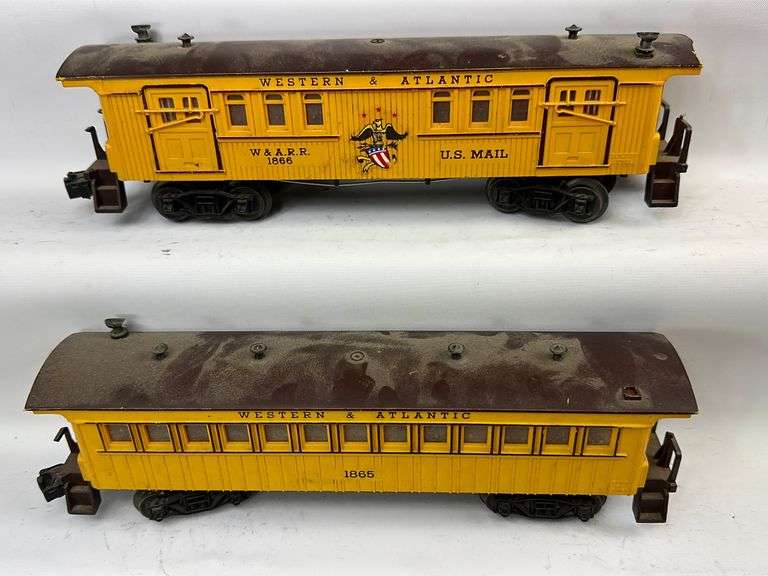 Vintage Lionel The General 1862 Steam Engine W&ARR Caboose 1865 ...