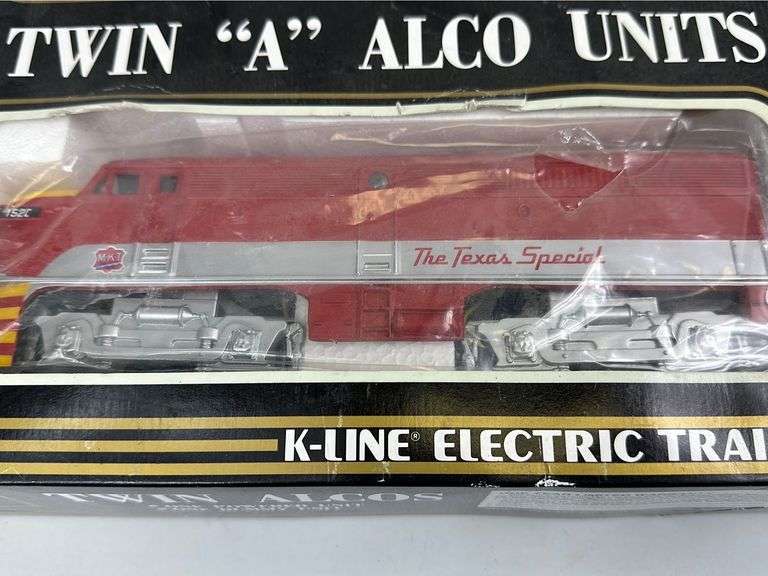 K-Line Twin A Alco Units The Texas Special Powered & Dummy New ...