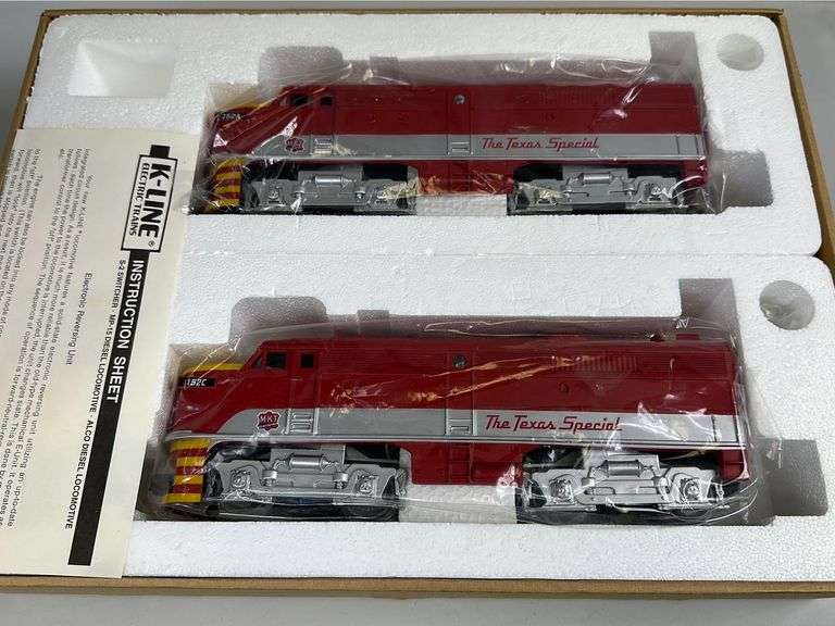 K-Line Twin A Alco Units The Texas Special Powered & Dummy New ...