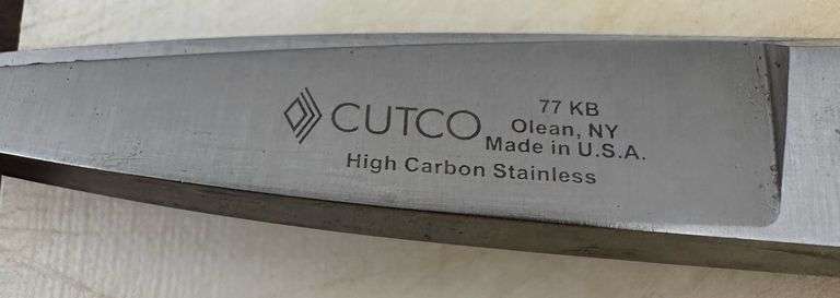 Cutco High Carbon Stainless Super Shears Scissors 77 KB Cutting Board ...