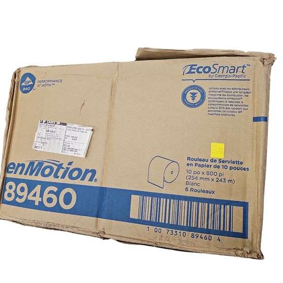 New CASE enMotion Toilet Paper Rolls 89460 - Bartkus Auctioneers