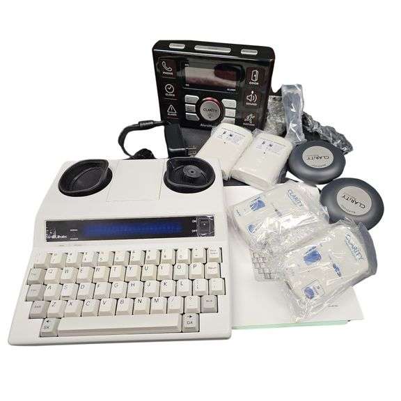 Phone Communication for Deaf Clarity Alert Master & Minicom IV Ultratec ...