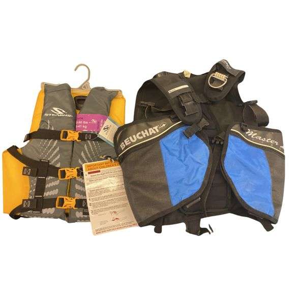 Scuba Diving Vest & New Stearns Life Vest Flotation Device - Bartkus ...