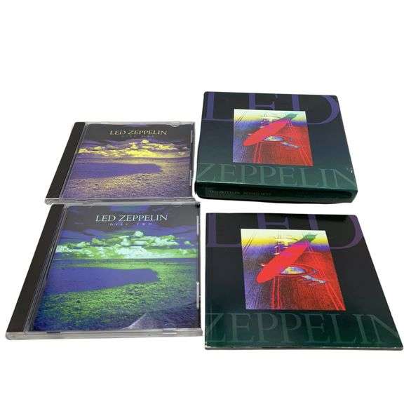 LED Zeppelin Boxed Set 2 CDs - Bartkus Auctioneers