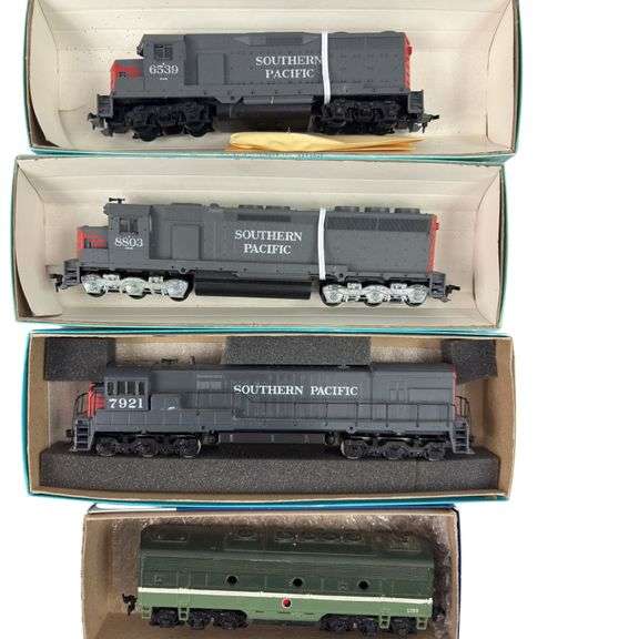 HO LOT SP 6539 8803 7921 Engines 520B Passenger Freight Car - Bartkus ...