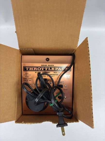 2 MRC Transformers TECH II Control Model 501 Throttlepack - Bartkus ...