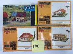 HO LOT Scenery Buildings Bachmann Jouef Sealed ATLAS Model Kits ...