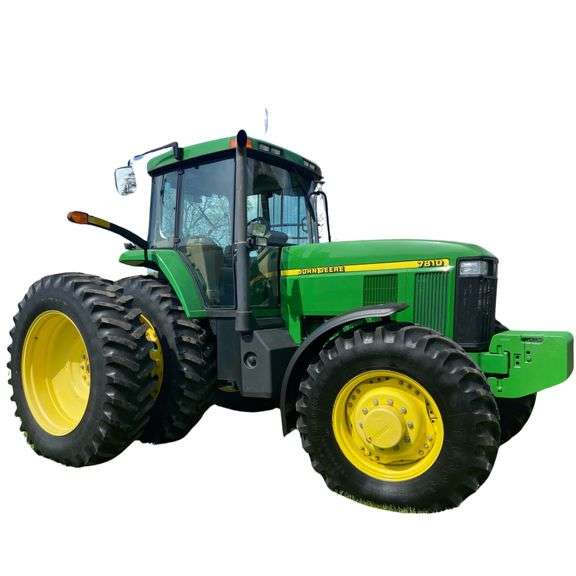 2003 JOHN DEERE 7810 150 HP, Front Wheel Assist Tractor 1200 Total hrs ...