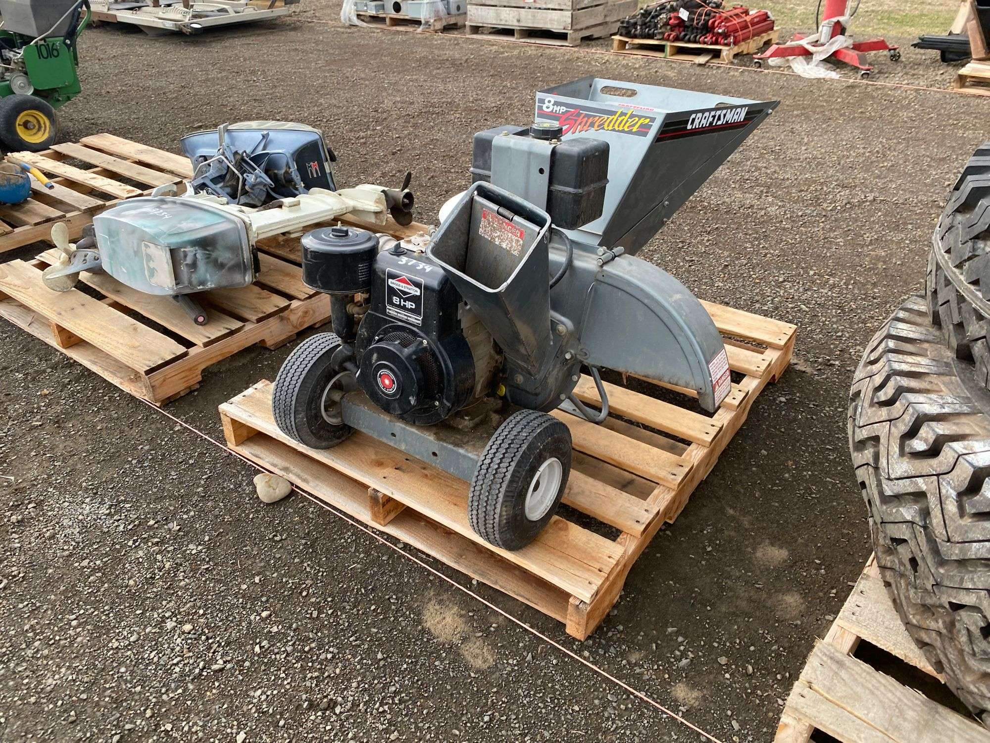 Craftsman Wood Chipper Parts Craftsman 8 Hp Wood Chipper, Bag Of Chain