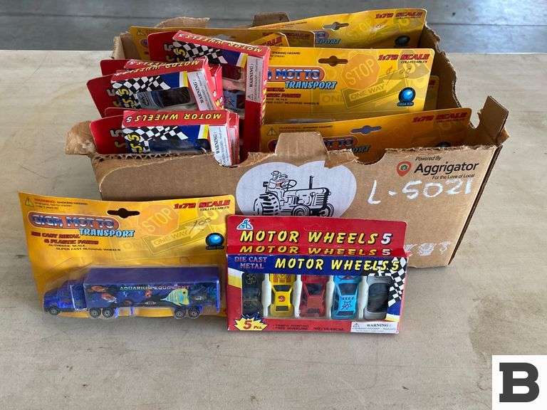 Die Cast Motor Wheels - Booker Auction Company