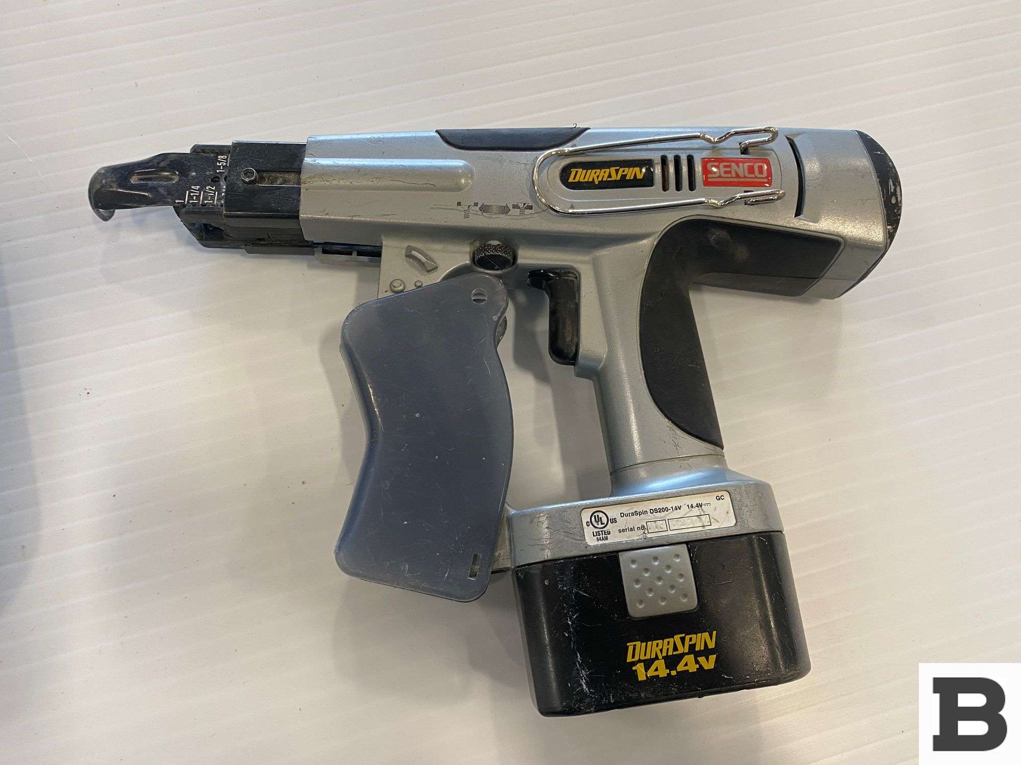 Senco Duraspin DS200 14V Screw Fastening System Booker Auction Company