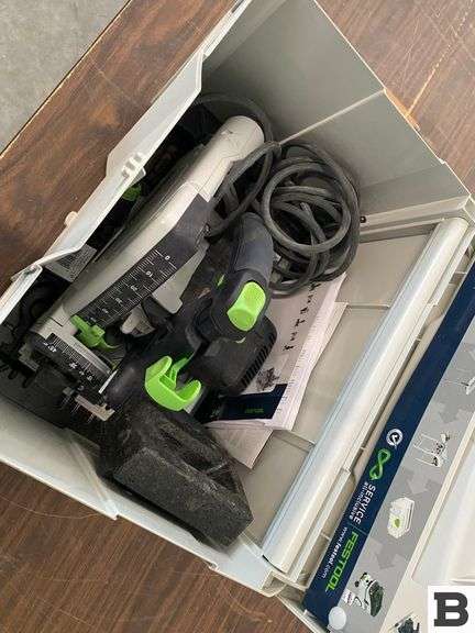 Festool TS 55 REQ Plunge Cut Track Saw - Booker Auction Company