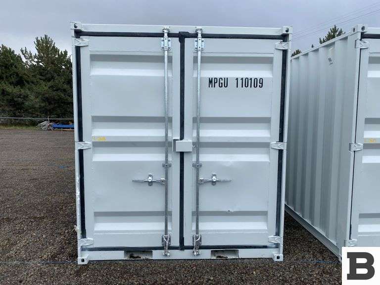 10'x7' Storage Container - Booker Auction Company