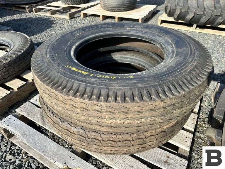 Super Miller 8.25-20 Tires - Booker Auction Company