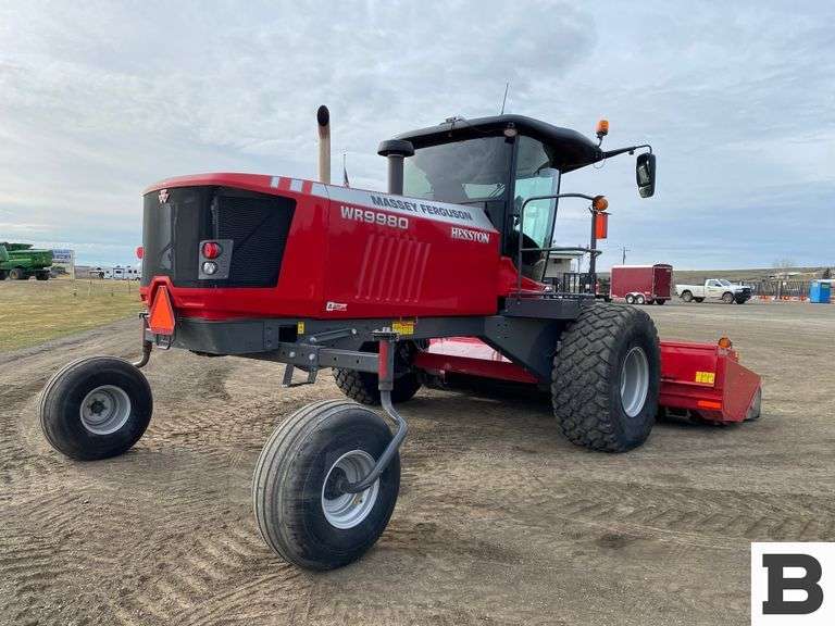 2020 Massey Ferguson WR9980 Swather - Booker Auction Company