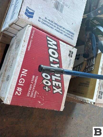 12 Qts Cenex Type F Transmission Fluid, 40 Tubes ML Grease, 20 Tubes ...