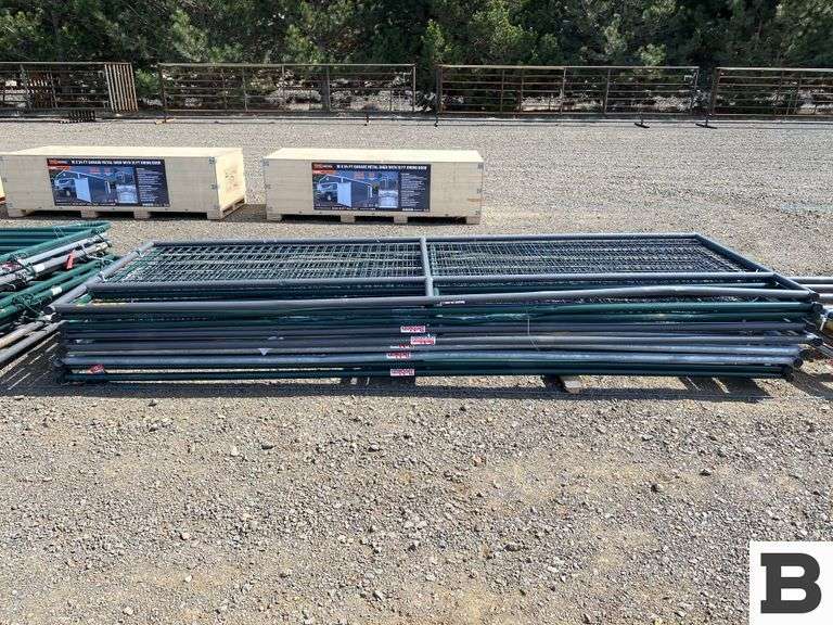 Behlen Country 12' Wire Filled Gate - Booker Auction Company