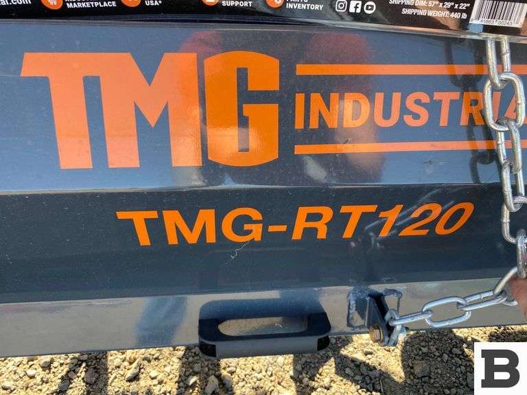 TMG-RT120 48” 3-Point Hitch Rotary Tiller - Booker Auction Company