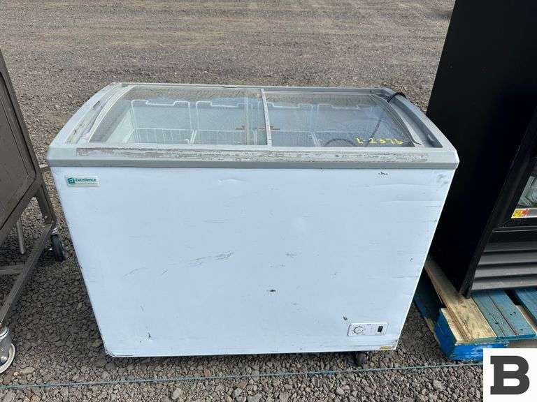 Excellence Chest Showcase Freezer - Booker Auction Company