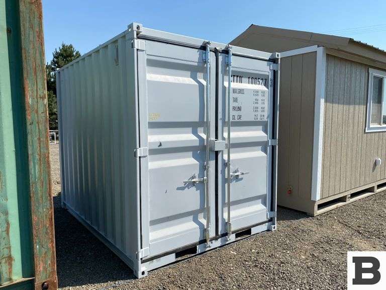 9' Shipping Container - Booker Auction Company