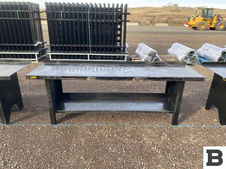 Kit Container 28" x 90" Work Bench - Booker Auction Company