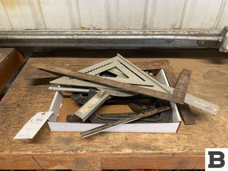 Quick Square, Metal Squares, Shop Measuring Tools - Booker Auction Company