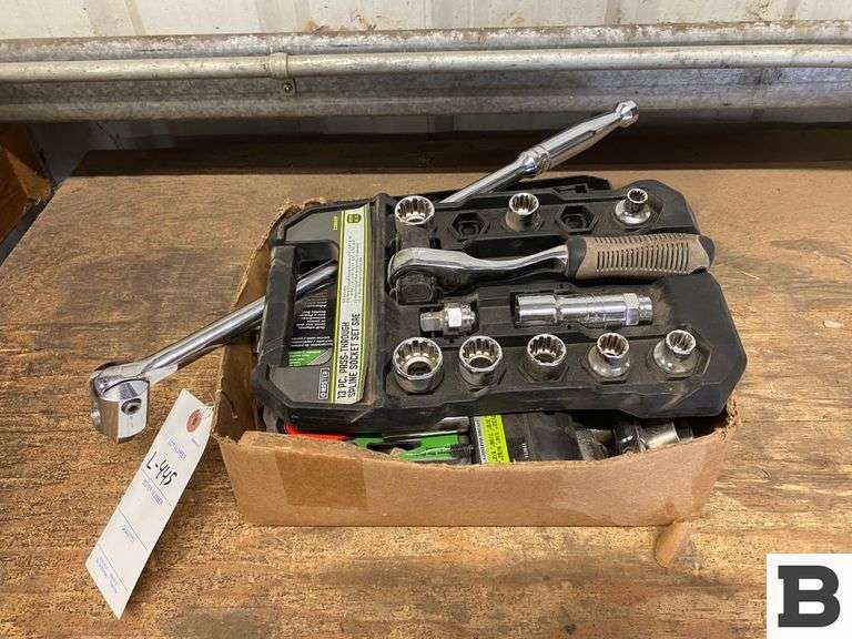 Master Mechanics Pass-Through Spline SAE Sockets, SAE Deep Sockets ...