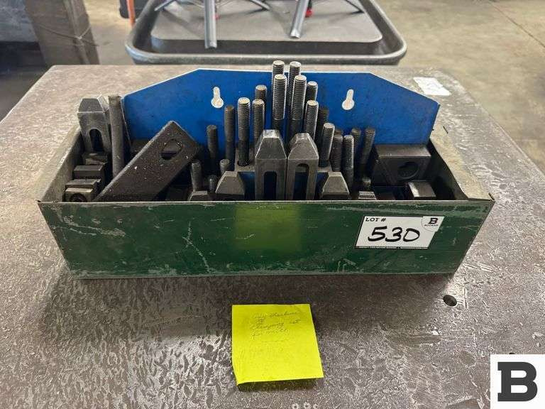 Clamping Set for Mill - Booker Auction Company
