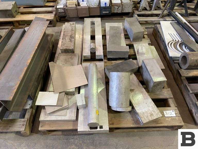 Aluminum and Stainless Steel Blocks - Booker Auction Company