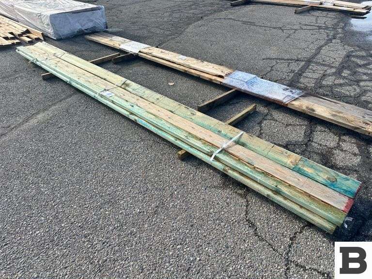 Mixed Borate Green Treated Sill Plate - Booker Auction Company