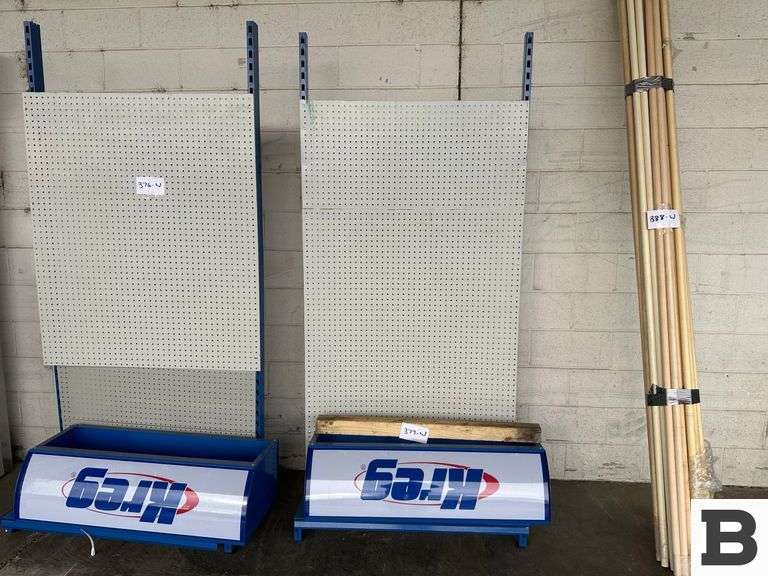 Kreg Portable Inventory Rack - Booker Auction Company