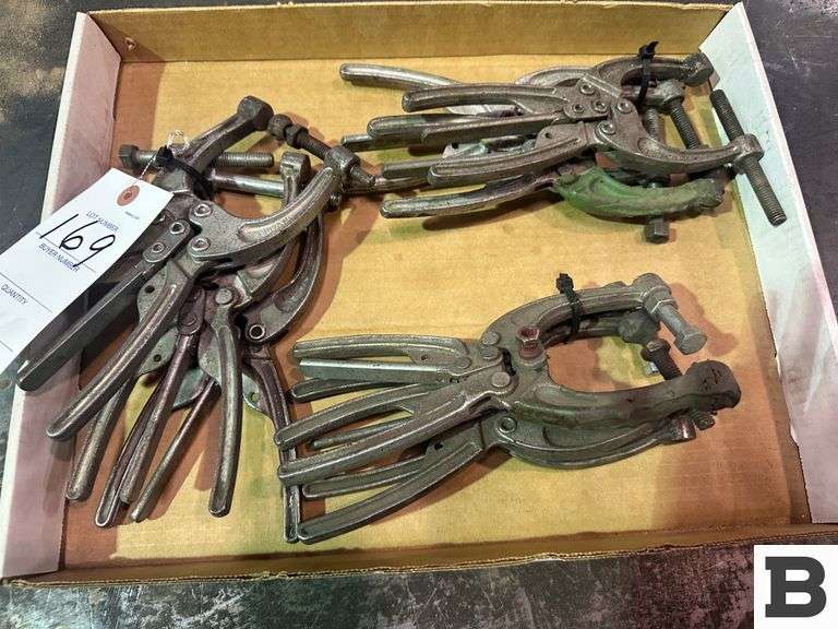 Jay Bee Toggle Clamps - Booker Auction Company