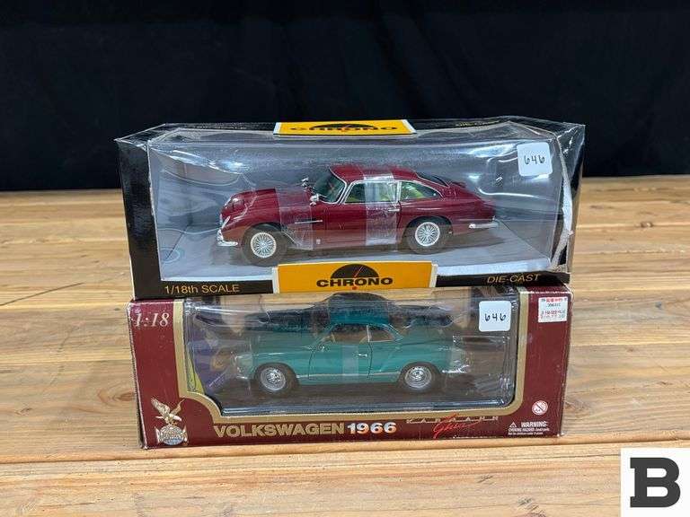 (1) Chrono (1) Road Legends Replica Toy Cars 1:18 Scale - Booker ...