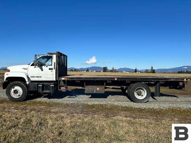 1992 Chevrolet C70 Kodiak Flatbed Truck - Burlington, WA - Booker ...