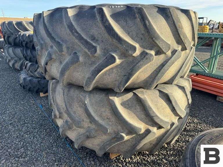 Firestone 710/70R38 Tractor Tires & Rims - Booker Auction Company