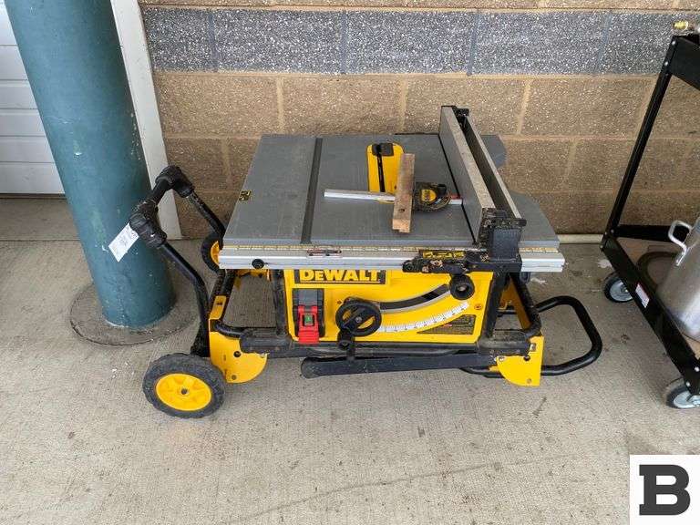 DeWalt Portable Table Saw - Booker Auction Company