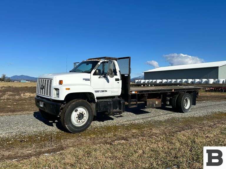1992 Chevrolet C70 Kodiak Flatbed Truck - Burlington, WA - Booker ...