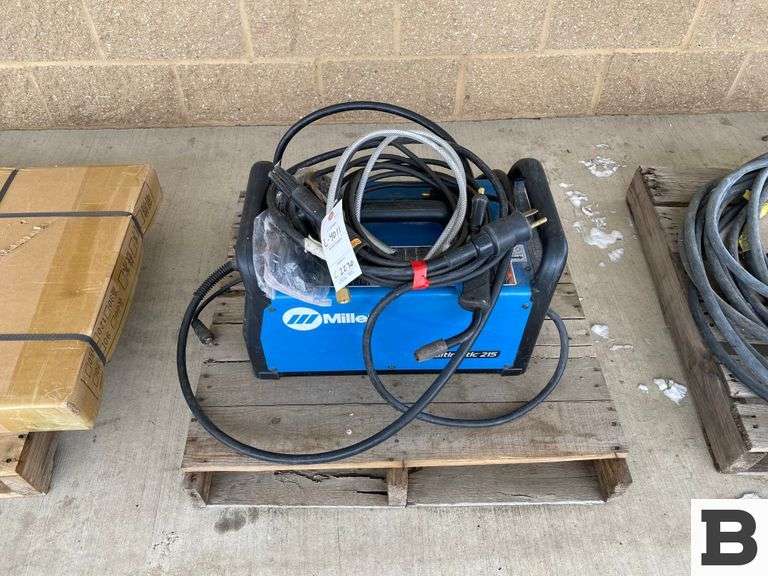 Miller Multimatic 215 Multi-Process Welder - Booker Auction Company