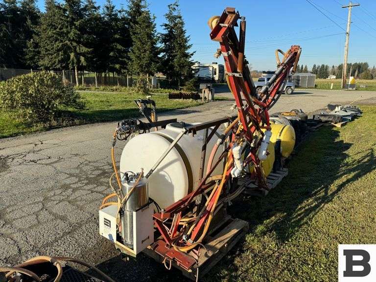 150 Gallon Boom Sprayer - Snohomish, WA - Booker Auction Company