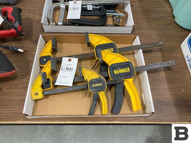 DeWalt Quick Grips - Booker Auction Company