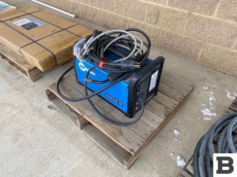 Miller Multimatic 215 Multi-Process Welder - Booker Auction Company