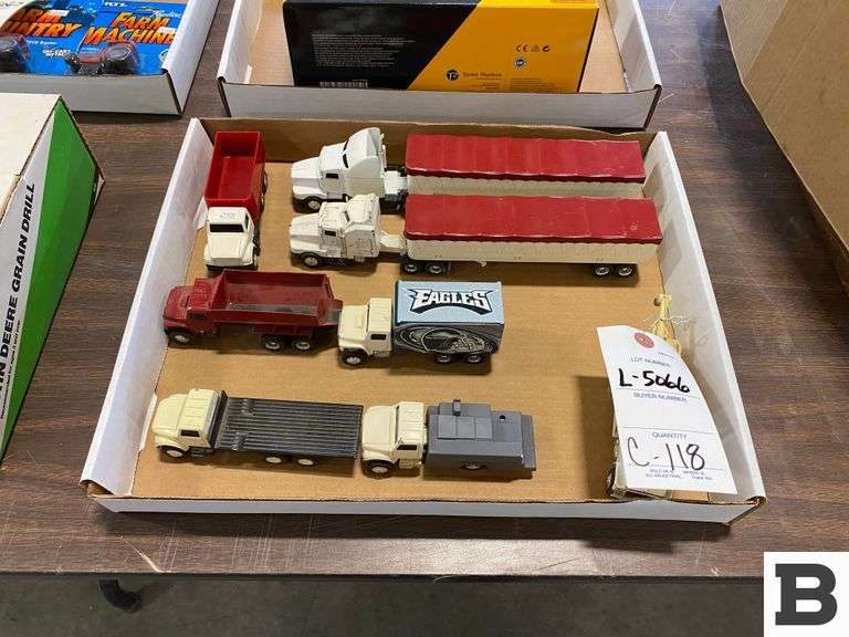 Toy Trucks - Booker Auction Company